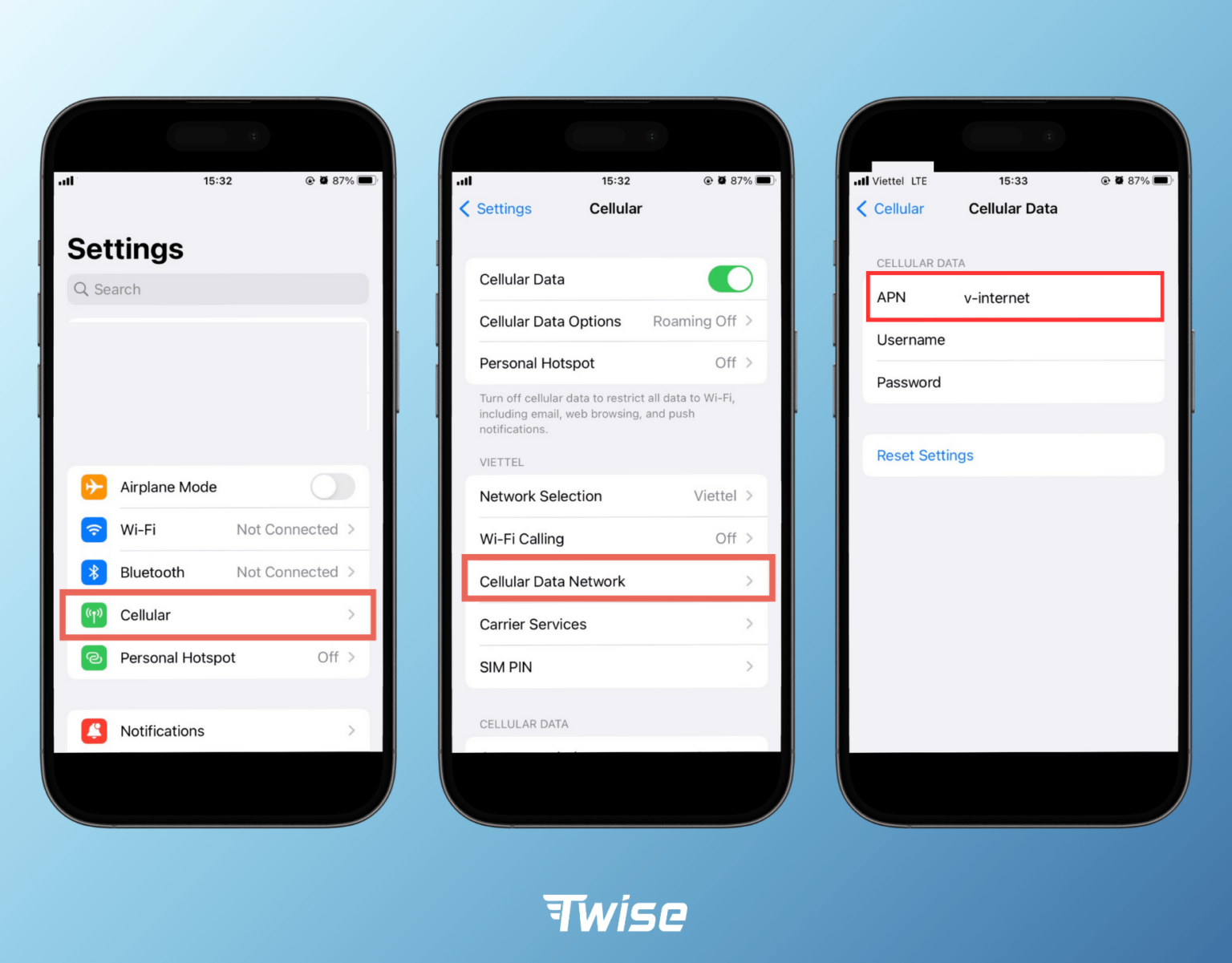 APN settings iOS: A Step-by-step guide -Twise
