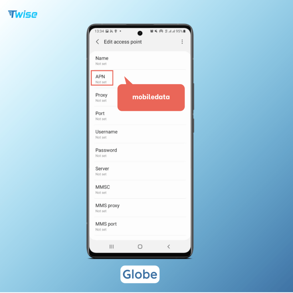 APN Settings Android - Twise