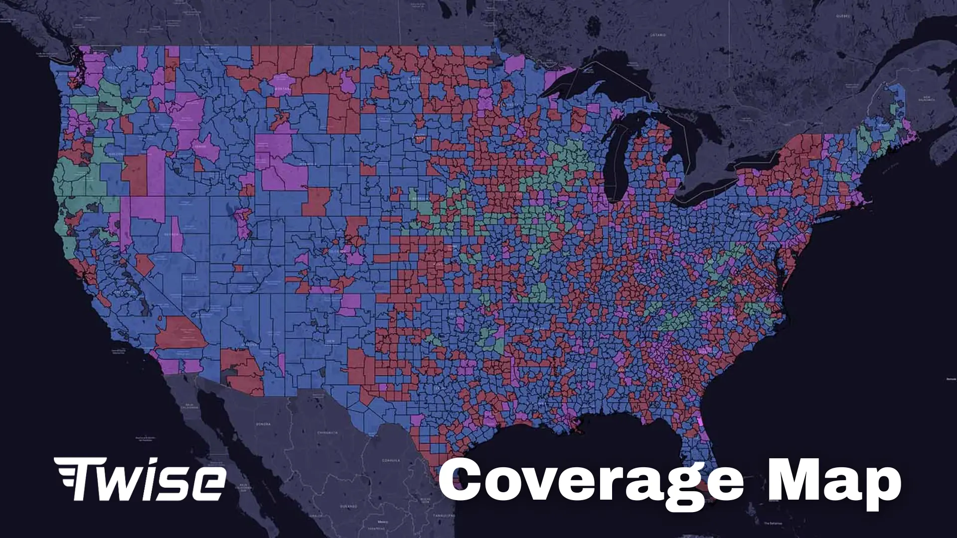 Data eSIM USA Coverage Maps and Signal Strength by Carrier - Twise